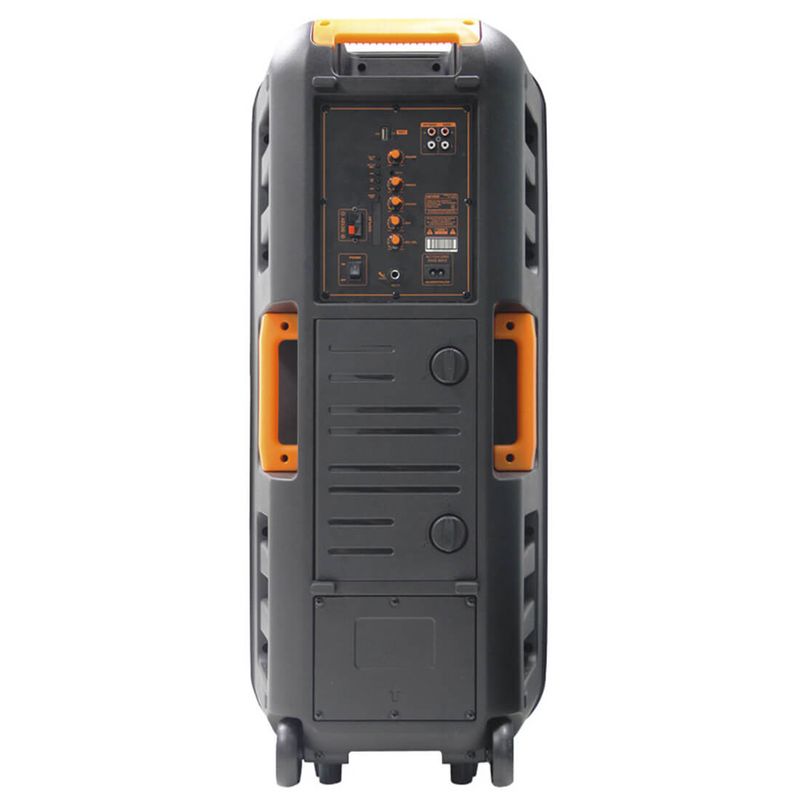 Caixa de Som Amplificada Lenoxx Portátil 1600W Bluetooth USB LED Torre ...